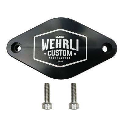 2011-2016 LML Duramax Turbo Resonator Billet Block Off Plate